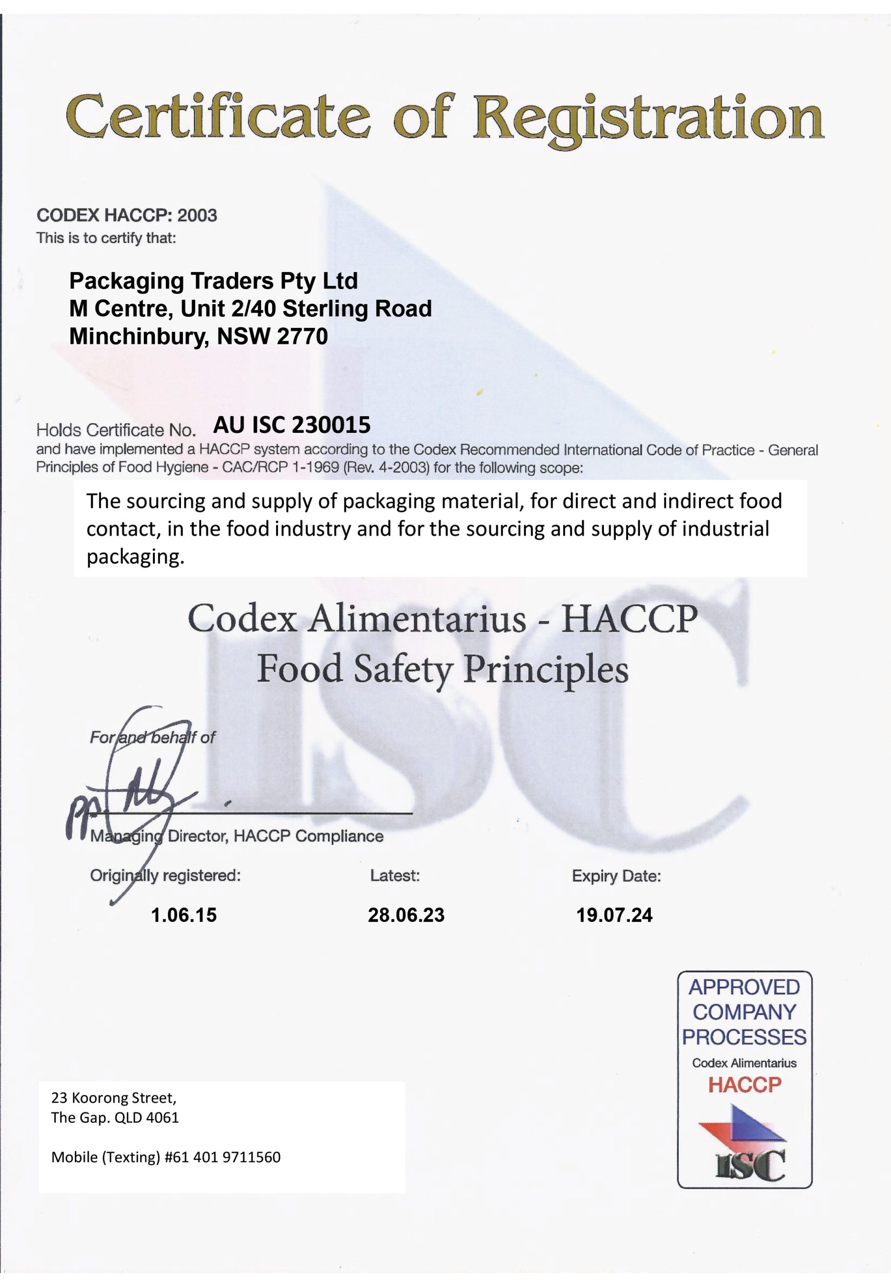 Packaging Traders: Food Grade Packaging Specialists